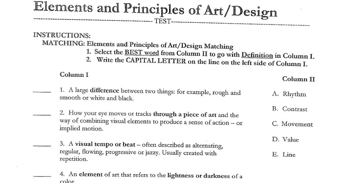 Skyline High School Graphic Design 1: Elements/ Principles