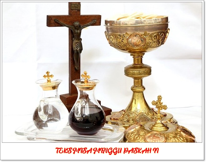 Teks Misa Hari Minggu Paskah Ii Minggu 11 April 2021 I H S