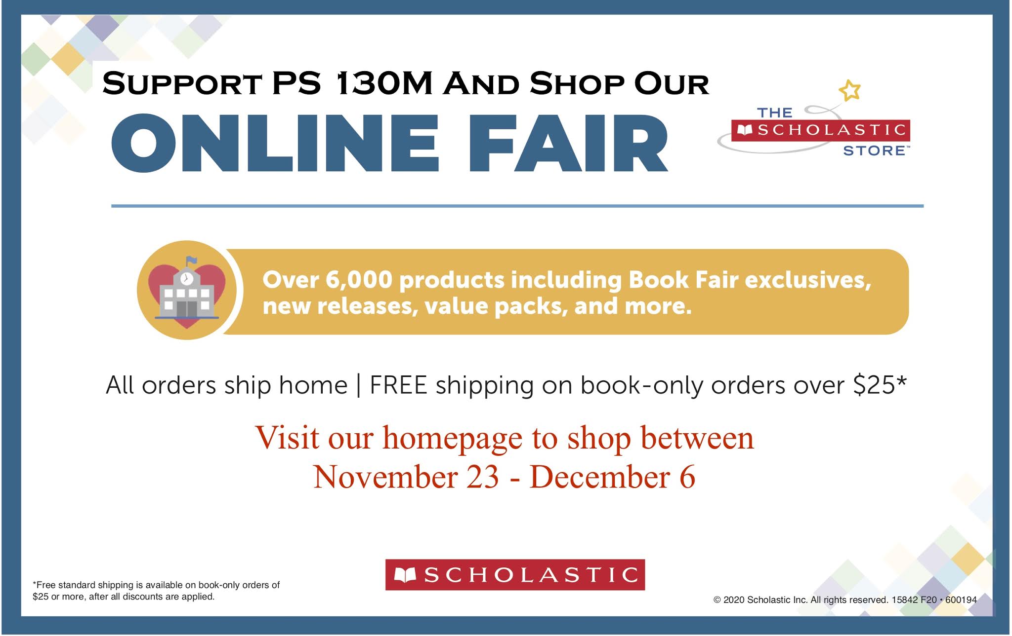 PS 130M Parents Association 一三零小學家長會: Scholastic Virtual Book Fair ...