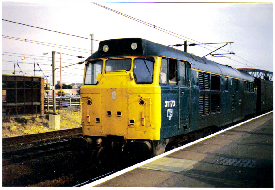 'Along These Tracks' Train Photos Site : Photo Class 31173 British Rail ...