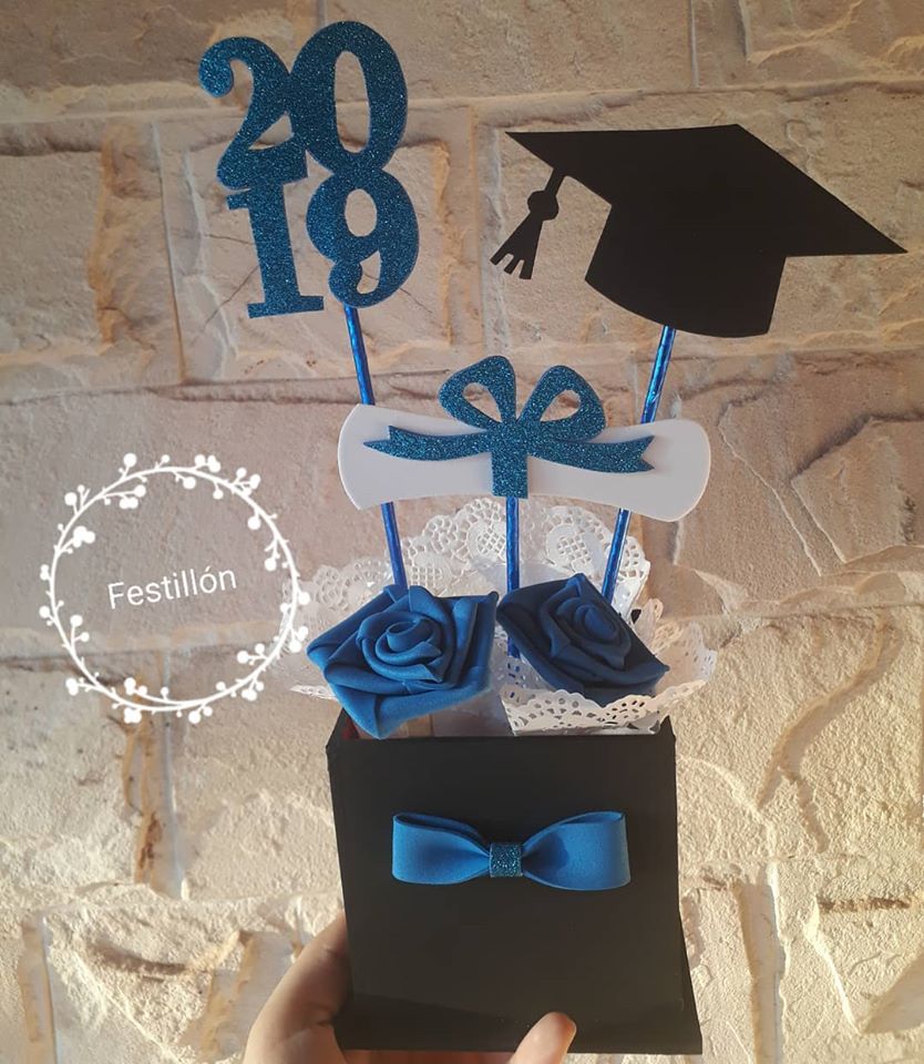 Centros de mesa para graduación