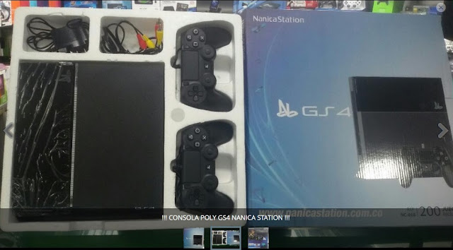 Blog Saturno Games: GS4 o famiclone modelo PS4