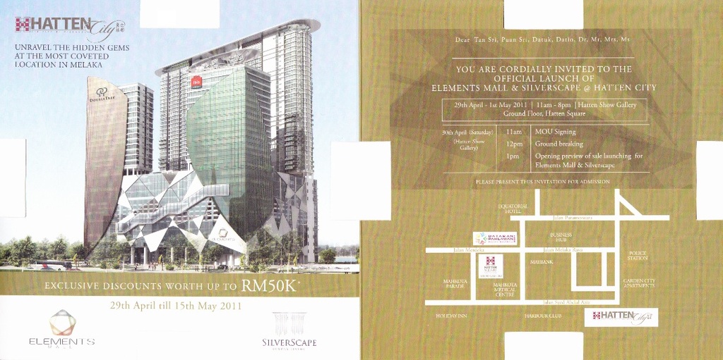 Buy Sell Rent Condominiums: Element Mall @ Hatten City, Melaka