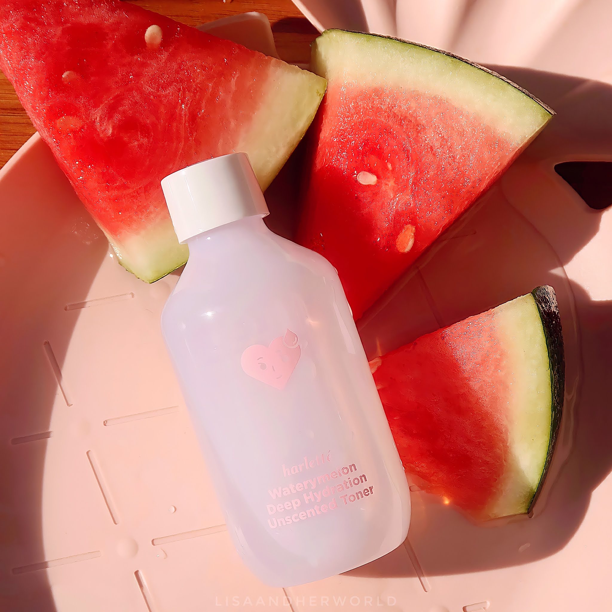 Harlette Waterymelon Deep Hydration Unscented Toner Review (vs Scented ...