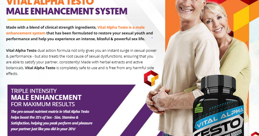 Vital Alpha Testo Reviews - Boost Your Libido & Testosterone! - The ...