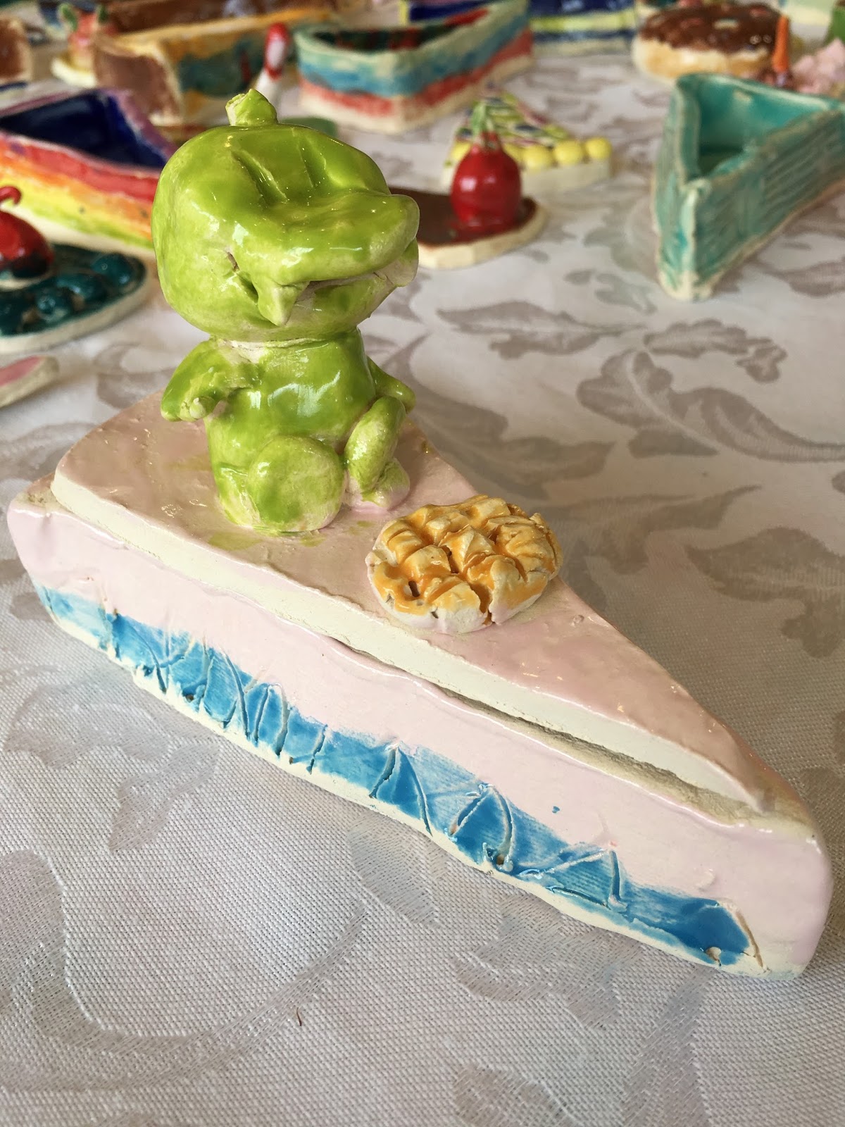 Sunnyside Art House: Ceramic Cake Boxes