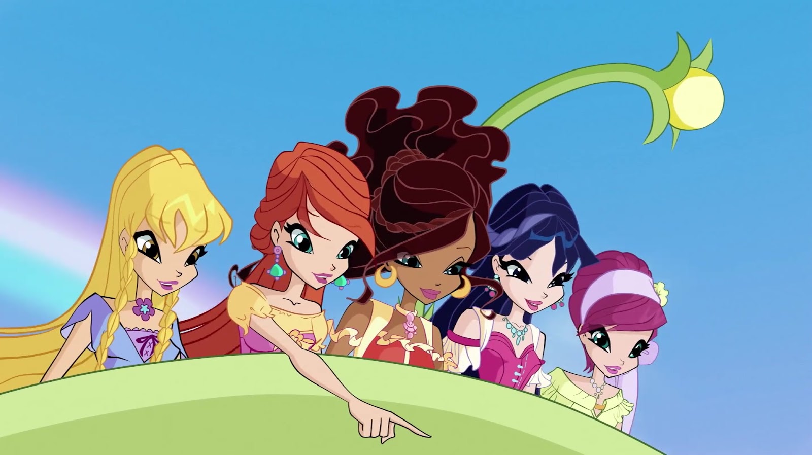 Resumen e imágenes del 3º episodio "The Flying School" Winx Club 6º ...