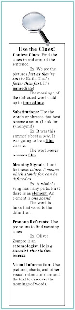 Fly Girls: Context Clues Bookmark