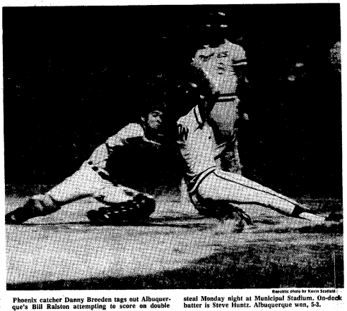 Random Former Major League Baseball Player of the Day: Danny Breeden