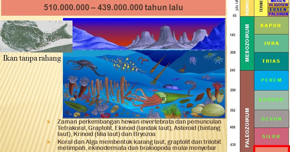 Azalec: Ordovisium/Silur : Periode Kedua Pada Era Paleozoikum