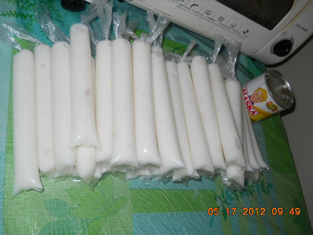 Mirasol's Corner: Balat ng Ice Candy