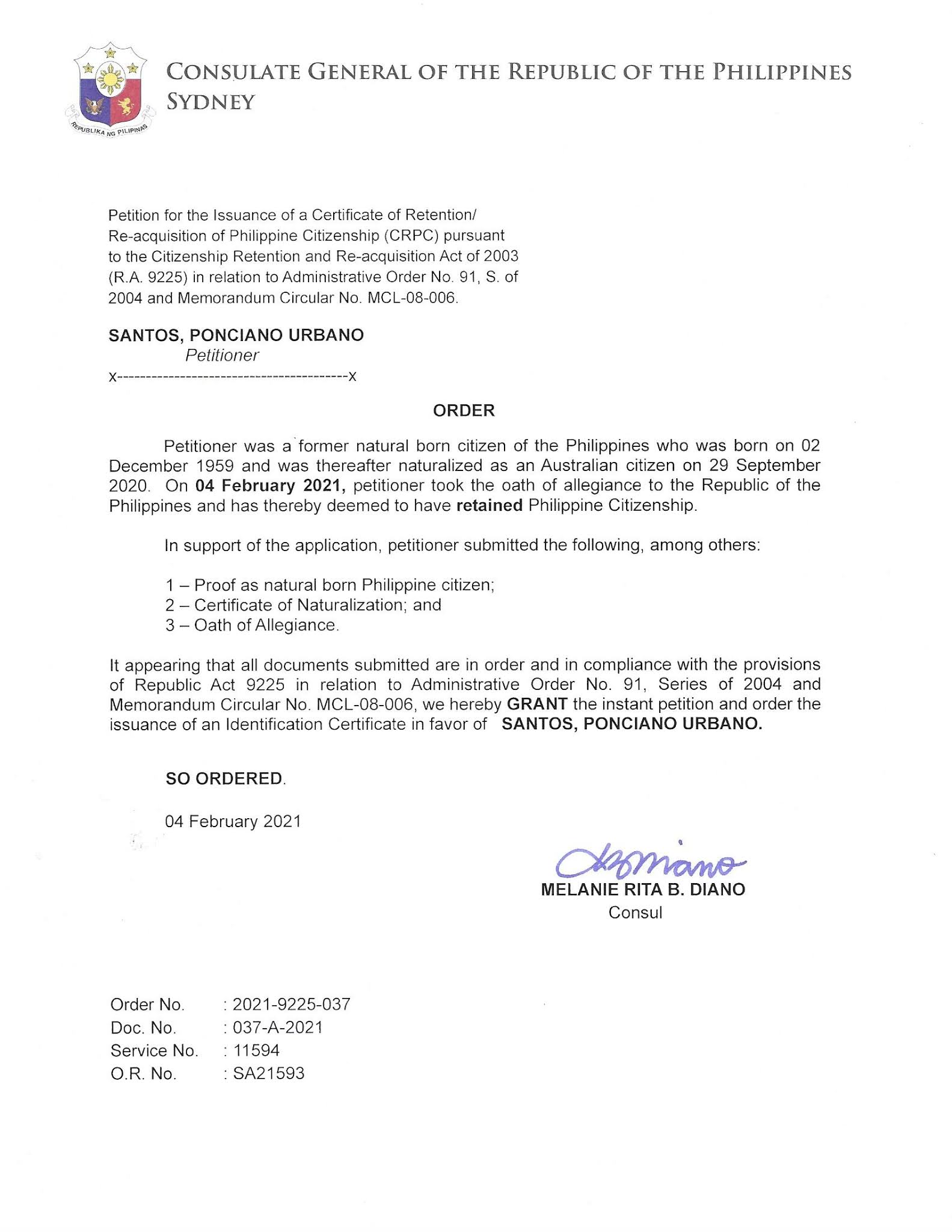 MAMAY P's Pinoy Halu-Halo: philippine dual citizenship