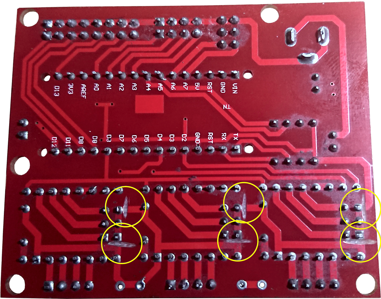 Tim's Draw Bot: Modifing Clone Keyes CNC Shield
