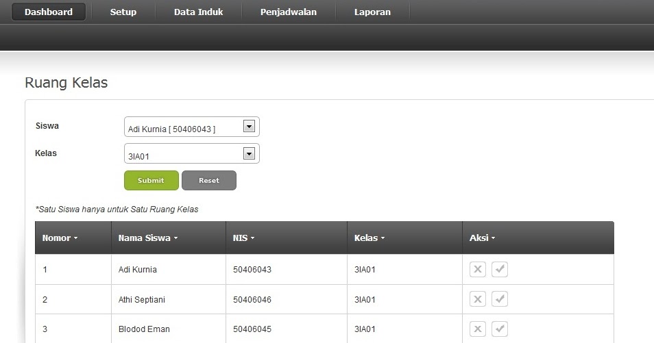 Scripts PHP - Sistem Informasi Jadwal Perkuliahan - FREE SCRIPTS WEB