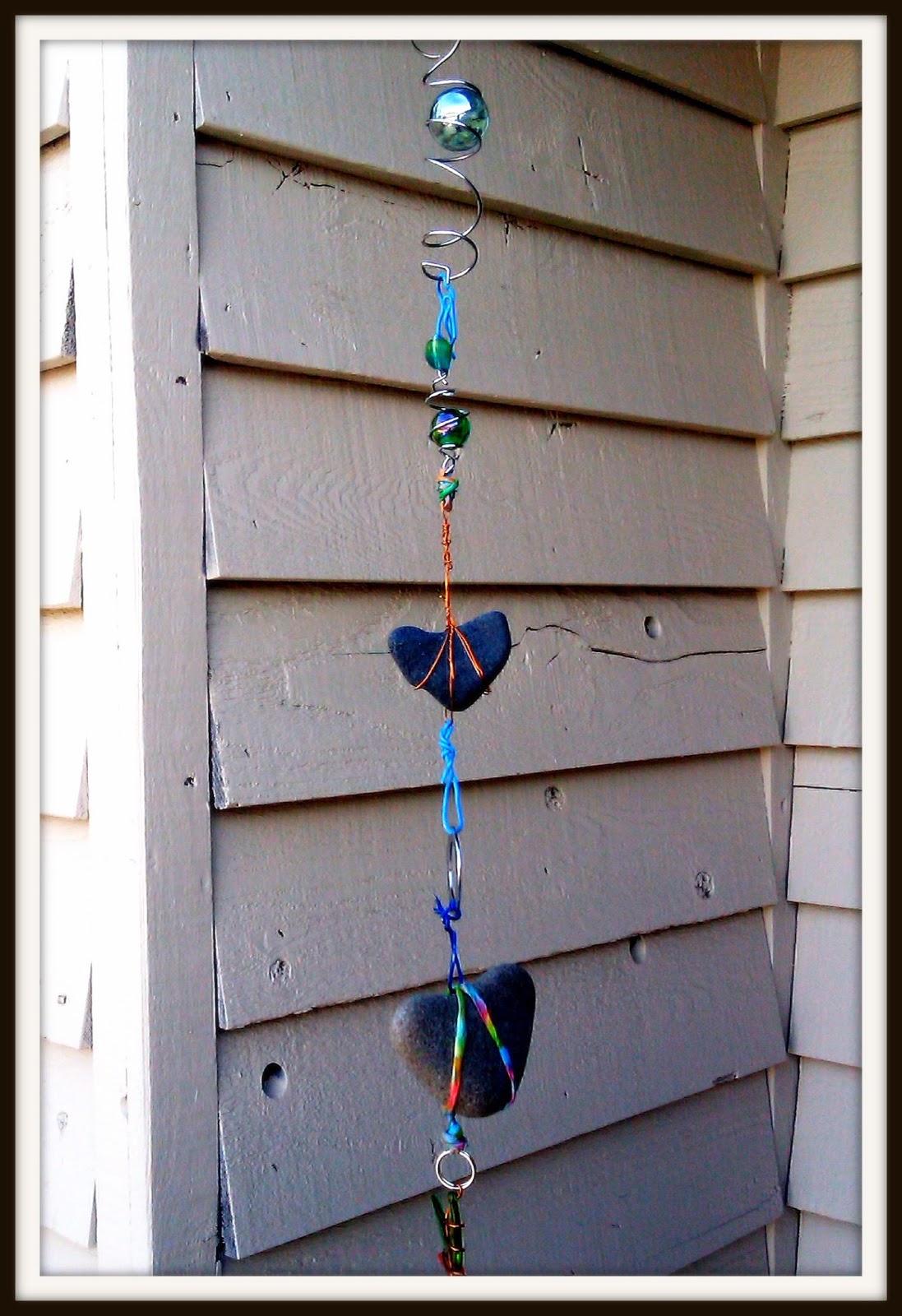Double Treble Craft Adventures: Rain Chain Rock Craft Kids