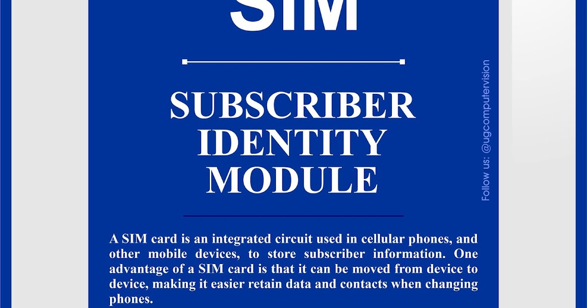 What is SIM?
