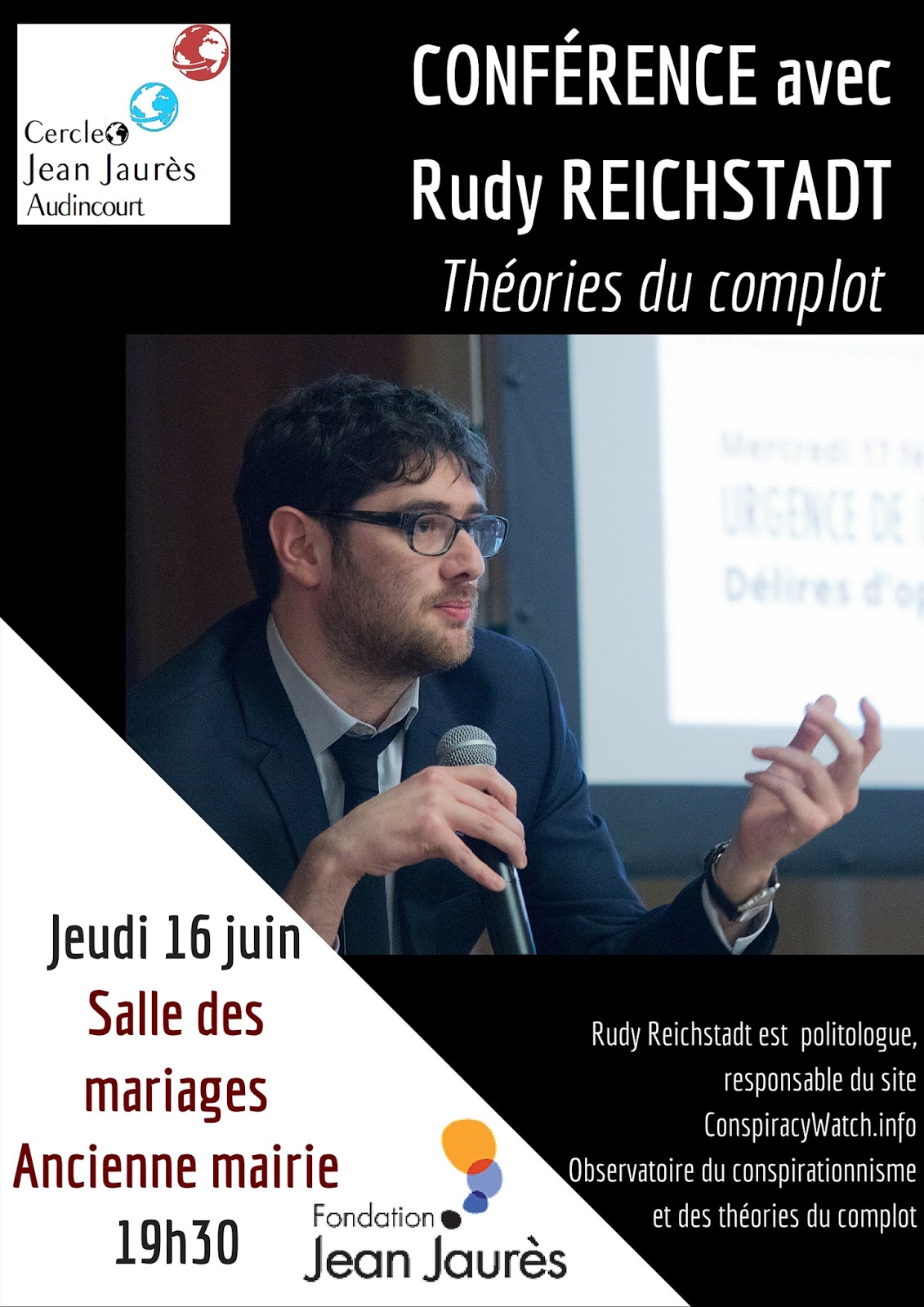Cercle Jean Jaurès - Audincourt: En savoir un peu plus sur Rudy Reichstadt