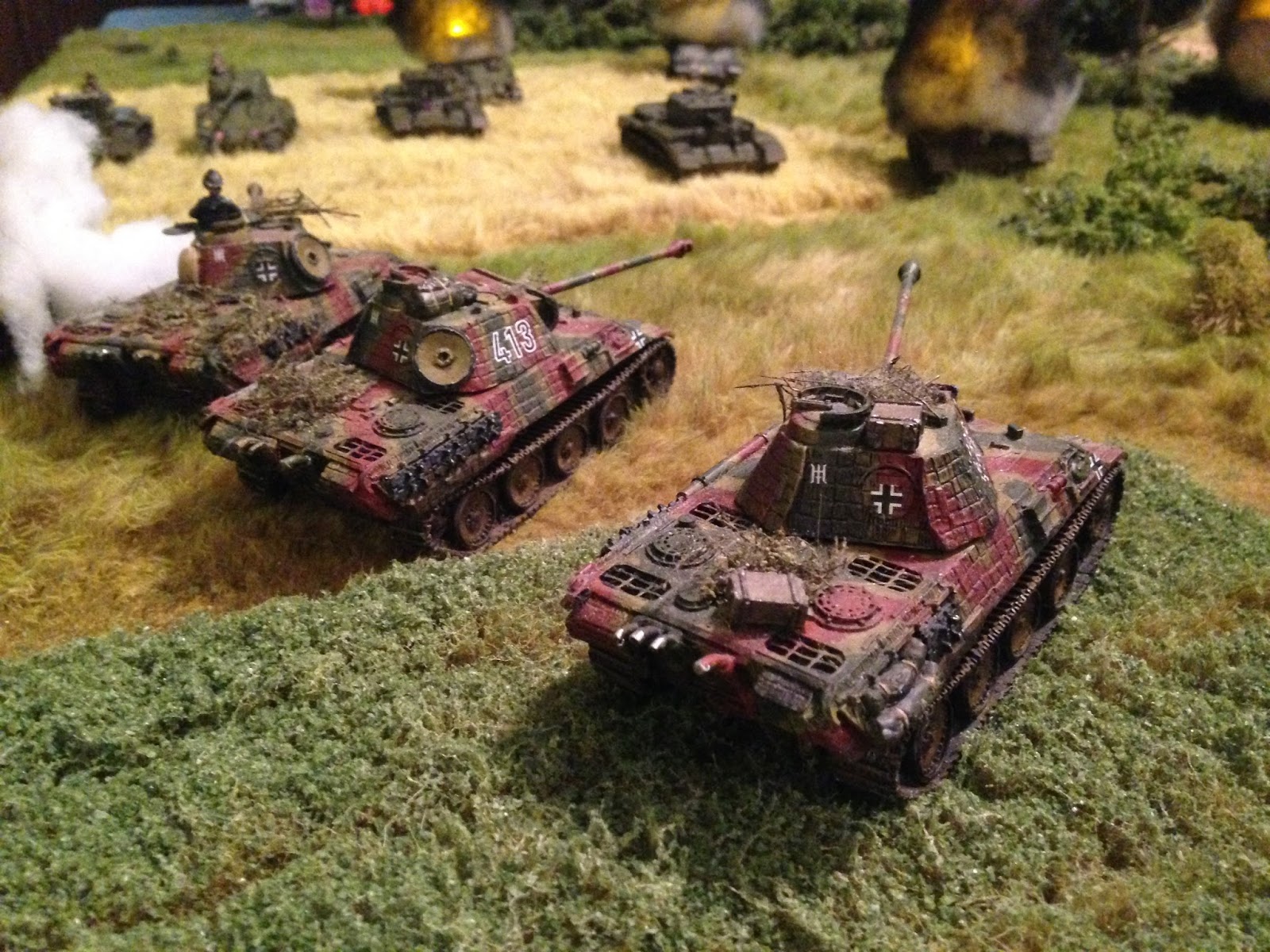 Miniature Wargaming with Spudnick: AAR: Tank War: New Year's Day Tank ...