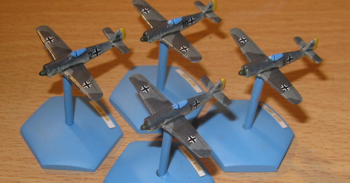 Jim's Wargames Workbench: 5./JG2 Fighters Finished