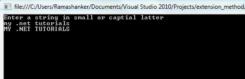 How to Implement Extension Methods and Lambda Expressions concepts in ...