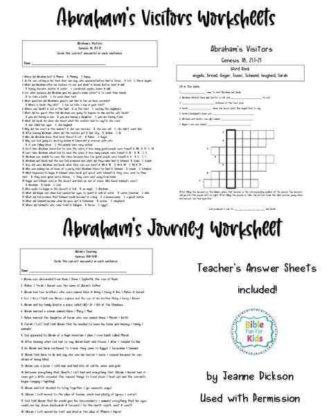 Abraham | Bible Fun For Kids