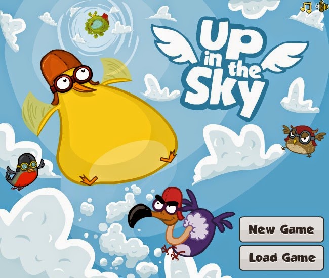 11oyun -bedava online oyunlar: Up in the Sky Fun Flight Game