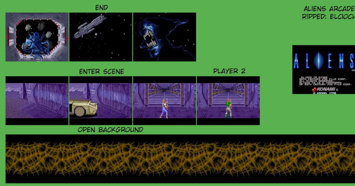 Papel Digital: Aliens - arcade