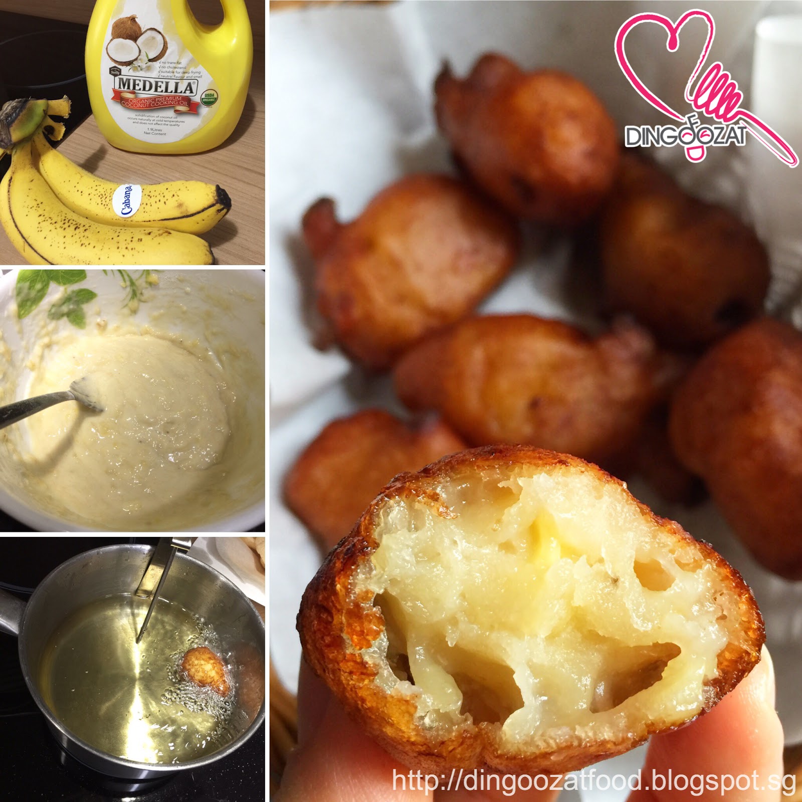 Miki's Food Archives : Mashed Banana Fritters aka Jemput-Jemput Pisang ...