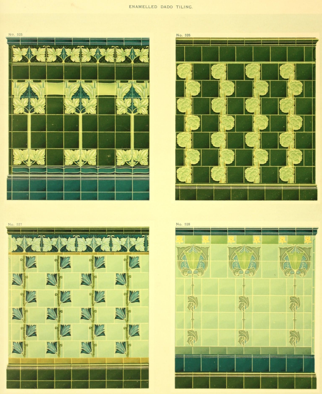 Laurelhurst Craftsman Bungalow: Minton Tile 1909 catalog