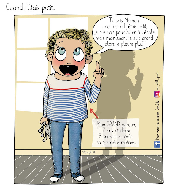 Pour mieux te croquer: Quand j'étais petit...