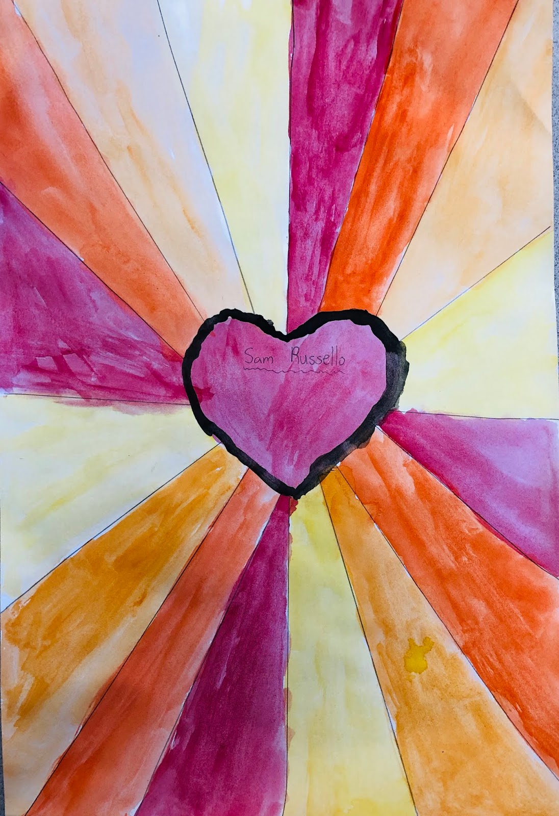 Expression of Imagination: Student Art Samples from last School Year