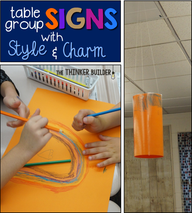 Who's Who and Who's New: Table-Group Signs with Style and Charm