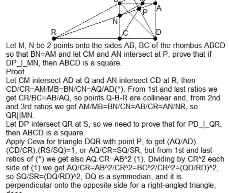 Geometria, altfel - probleme pentru concursuri: aops, lost problem, https://artofproblemsolving ...