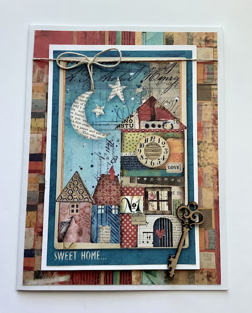 Beyond the Fringe Crafts: Stamperia Patchwork cards
