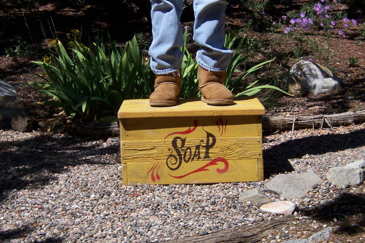 A Bubble off center: Get out the soapbox; I'm climbing on!