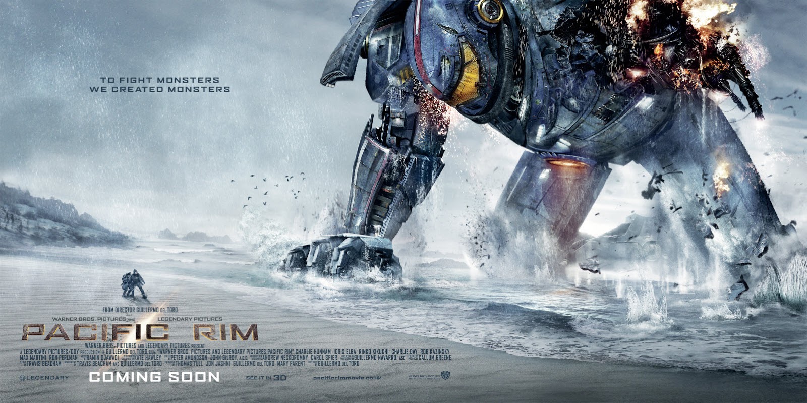 Movie Musing: Pacific Rim WonderCon Footage: Another Transformers?