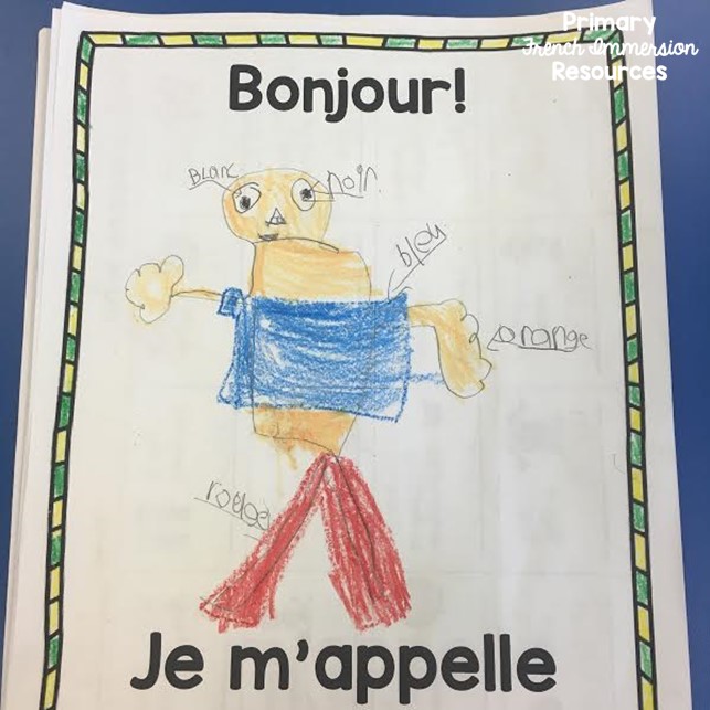 The first two weeks in grade 1! - Primary French Immersion Resources