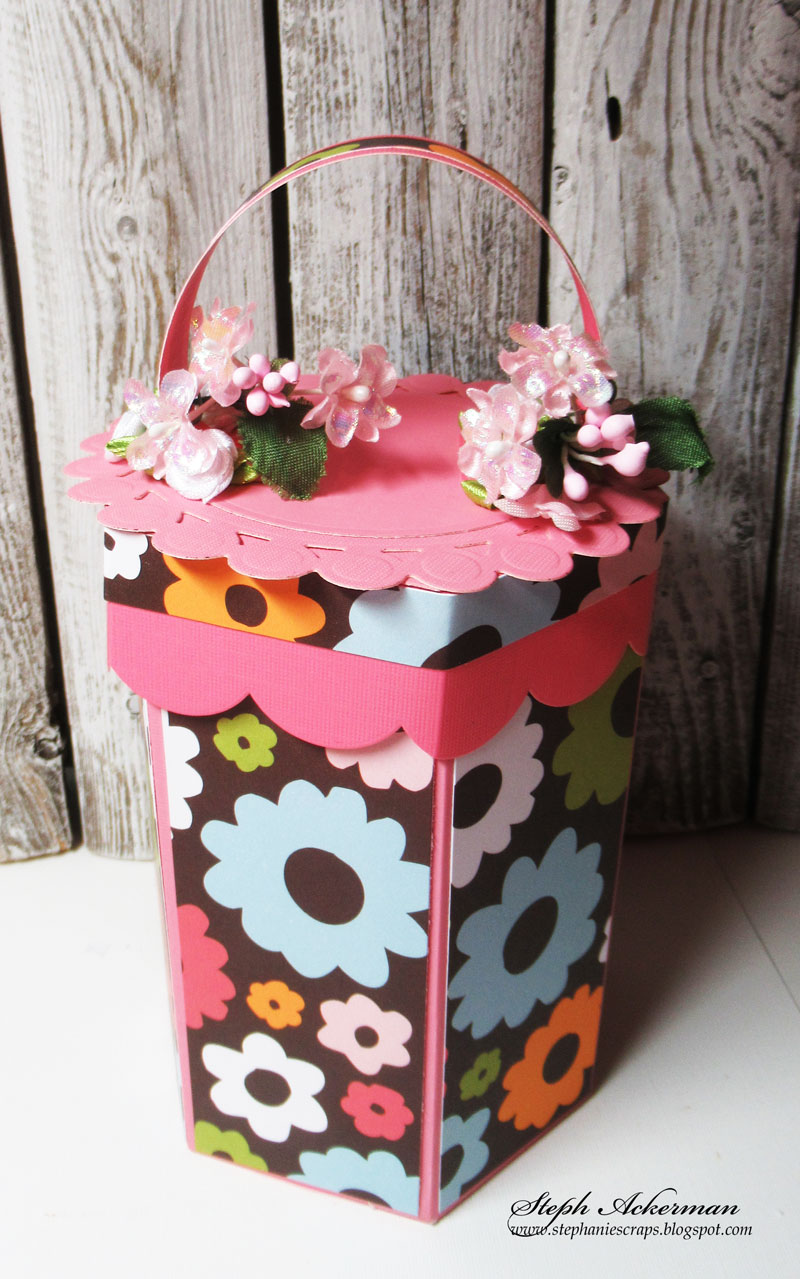 Live Laugh Scrap with Steph Ackerman: Hexagon Box