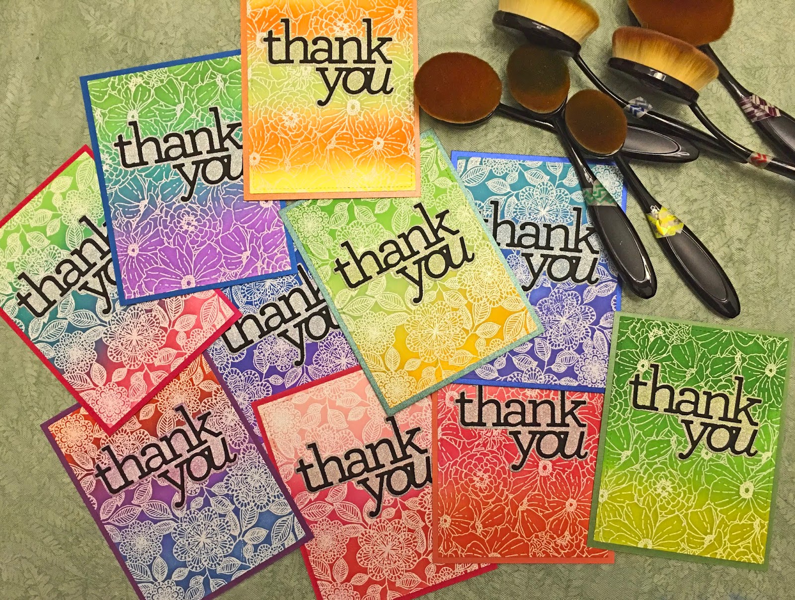 Backporch: Quick Cards for a Good Cause: Thank You Cards