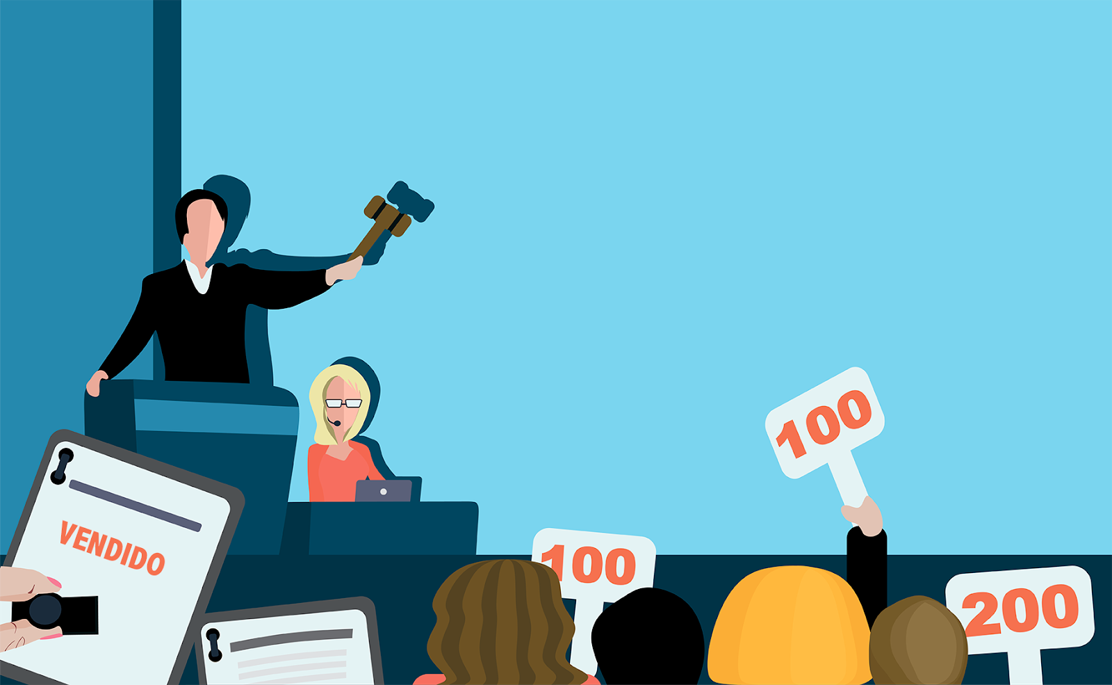 Quais os Tipos de Leilão e Quem Pode Participar? | Ela Veste Preto...