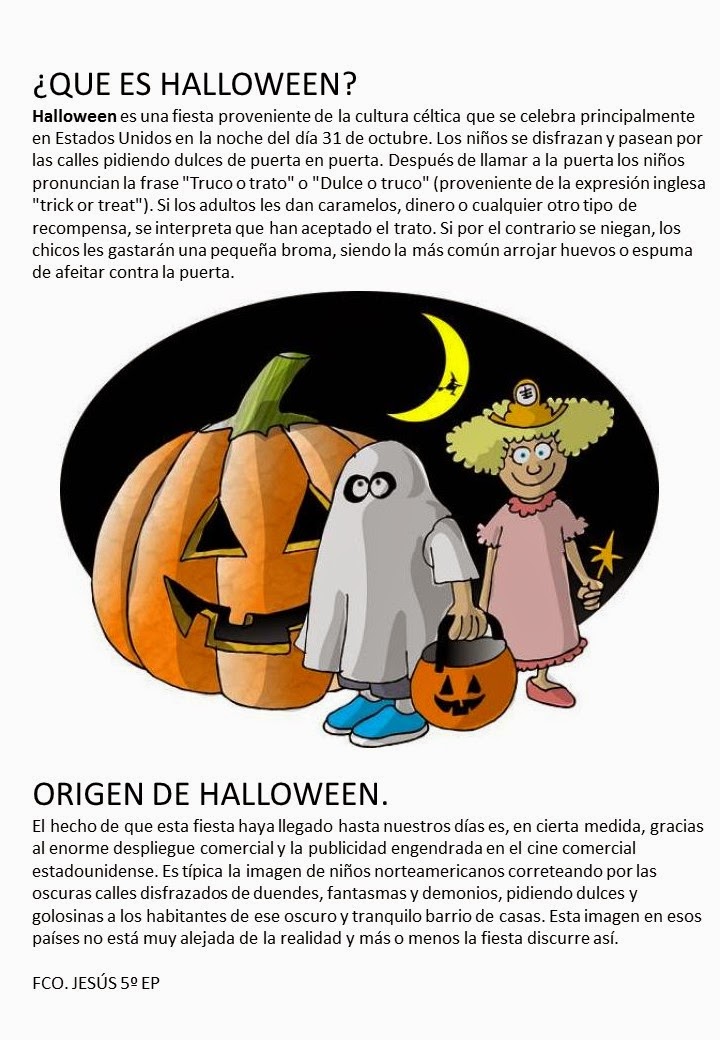 LE_BI. LECTURA Y BIBLIOTECA.: TRABAJO DE INVESTIGACIÓN_HALLOWEEN 2014
