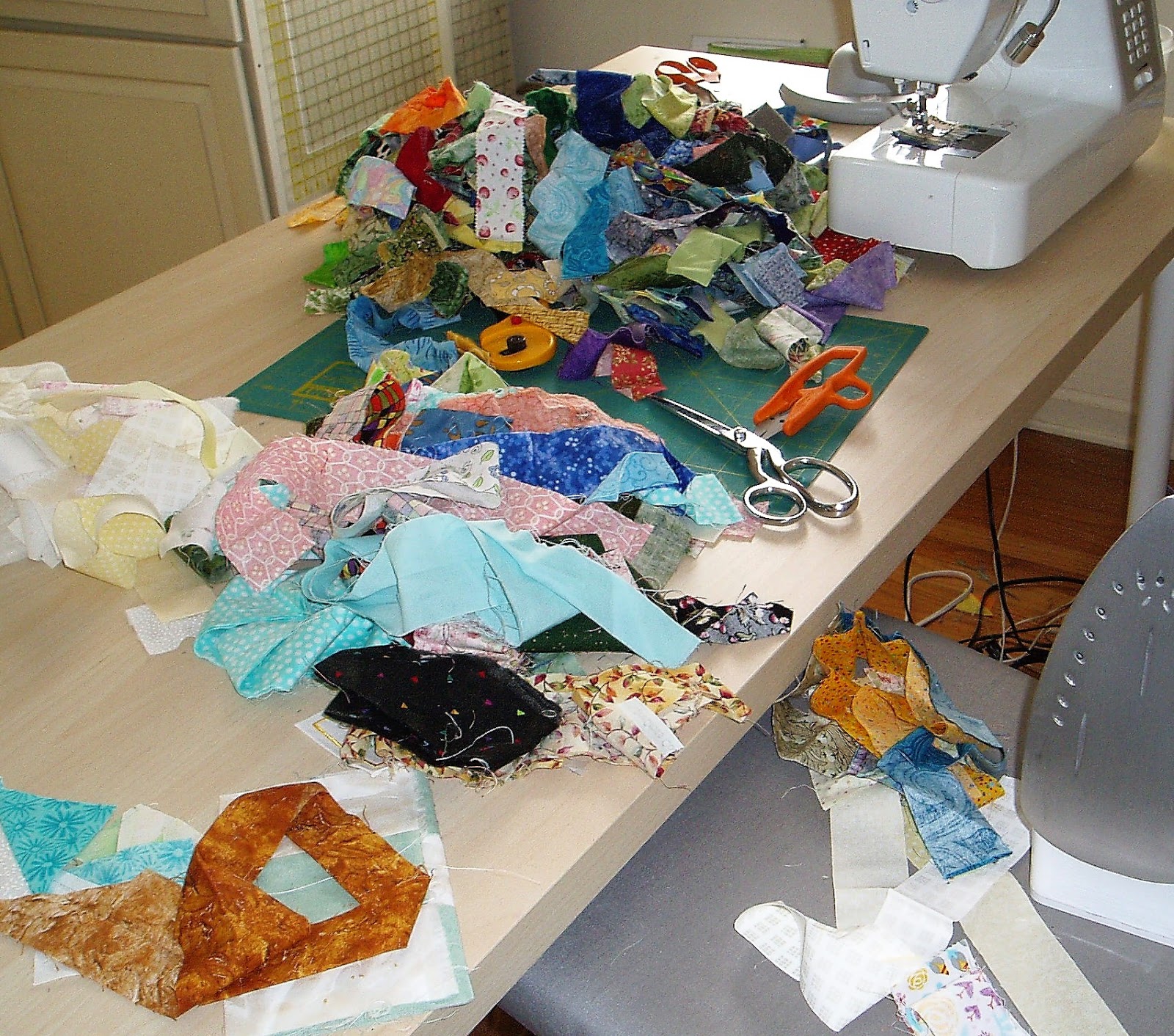 The Academic Quilter: Misfit Toys quilt top