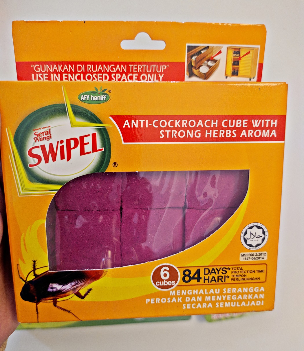 SWiPEL Serai Wangi Berkesan Untuk Menghalau Serangga Dalam Rumah