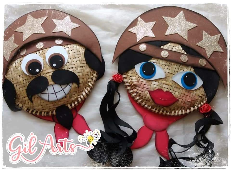 Lampião E Maria Bonita Molde Para Artesanato
