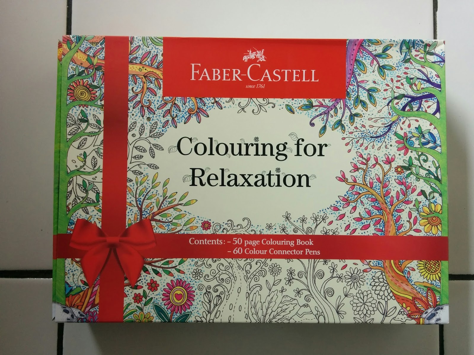 Jual Buku: Faber Castell Colouring For Relaxation (Buku Mewarnai Untuk ...