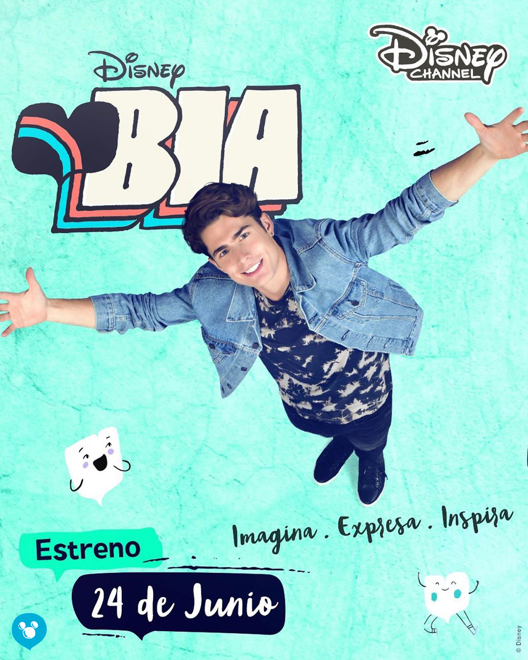 Pósters promocionales del elenco de la nueva serie 'Bia'