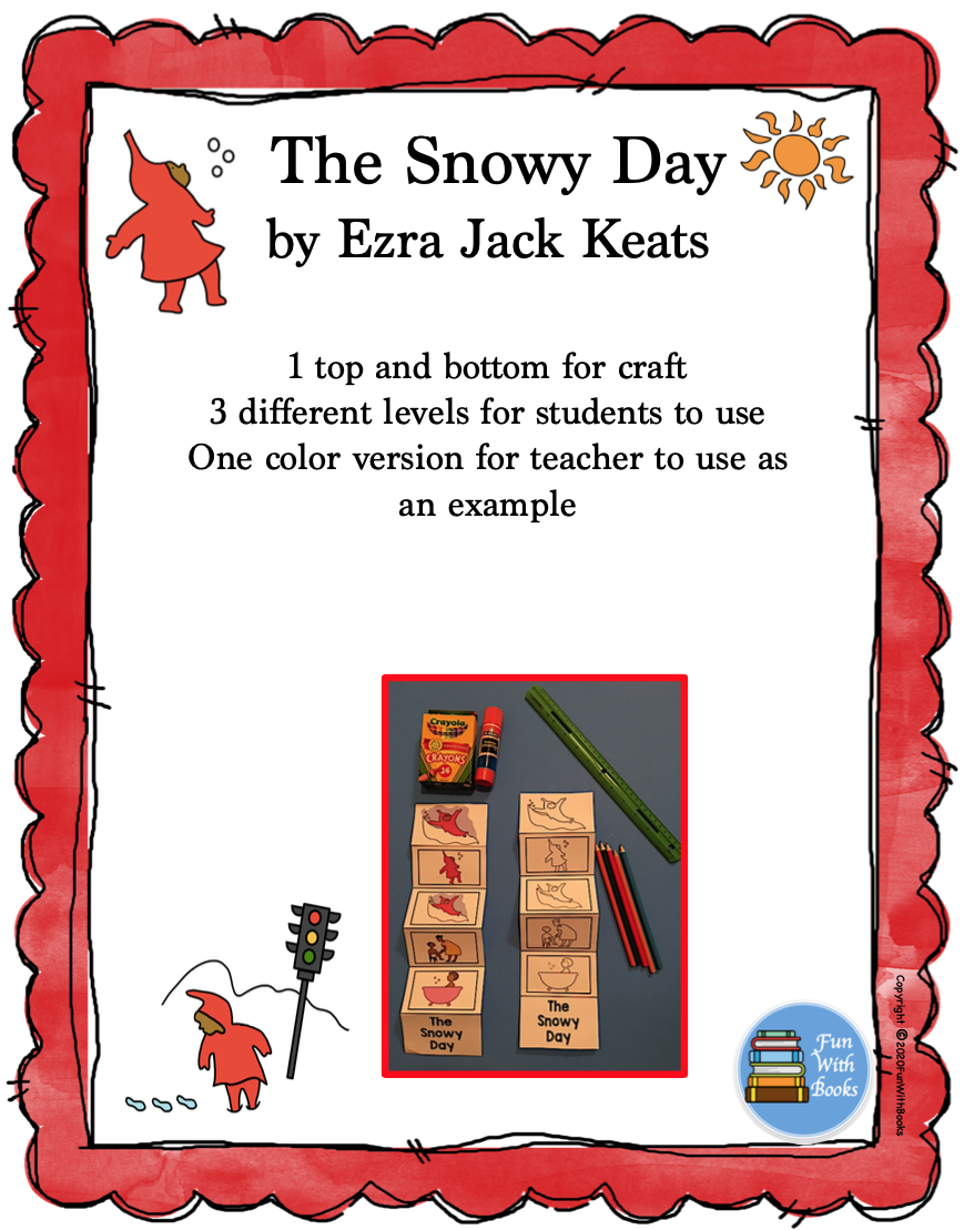 THE SNOWY DAY SEQUENCING ~ Book Units by Lynn