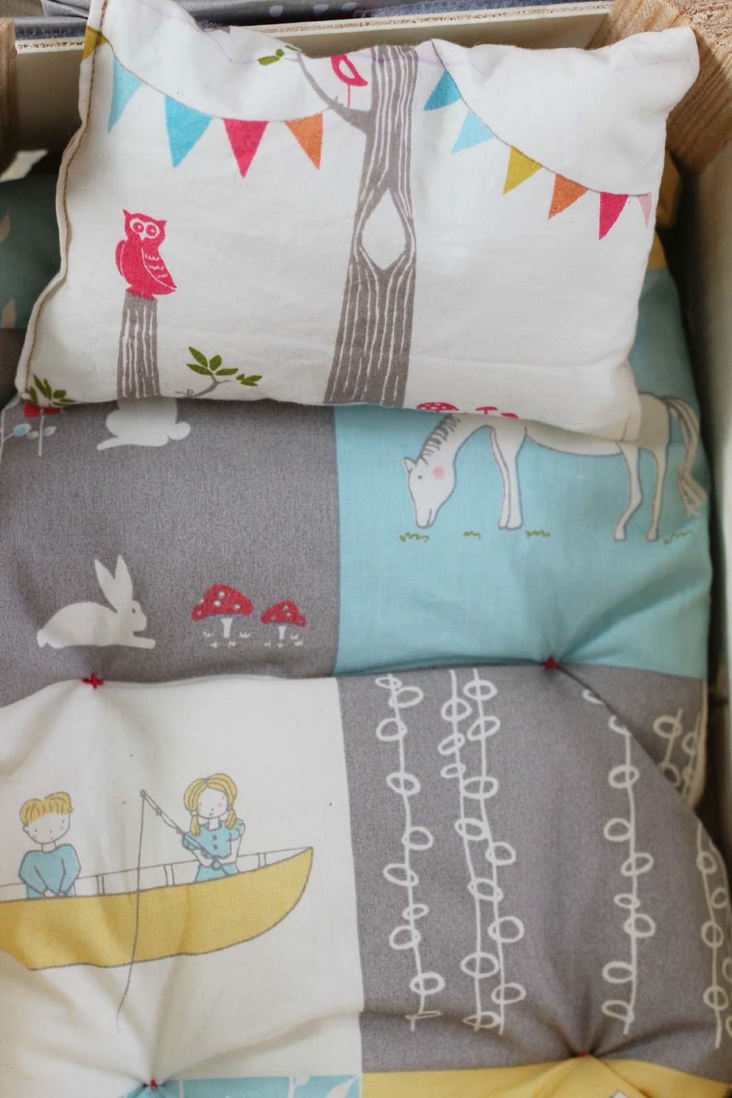 Zach Aboard: wee doll bed