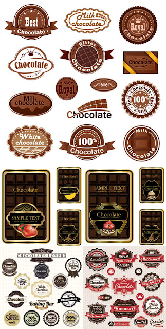 Quality Graphic Resources: Chocolate Labels