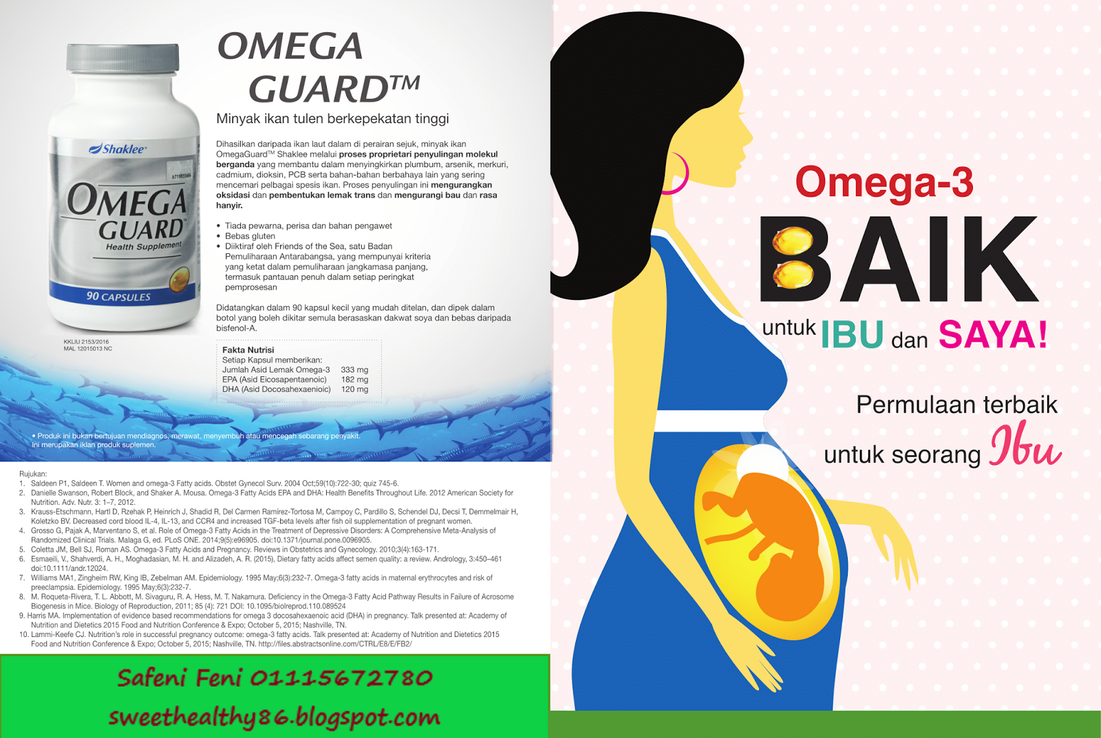 KEBAIKAN OMEGA GUARD UNTUK KESIHATAN - Blog Safeni Feni
